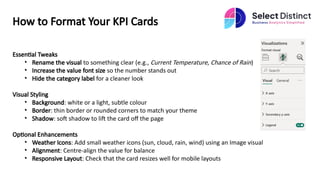 From API to Dashboard: Create a Live Weather Report in Power BI | PPTX