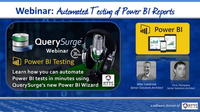 Automated Testing of Microsoft Power BI Reports | PPT