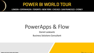 PowerApps & Flow @ Power BI World Tour Copenhagen | PDF