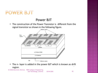 Power BJT | PPTX
