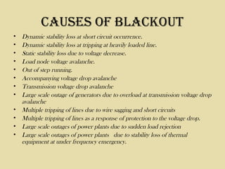 Power blackouts with special reference to july 2013 copy | PPT