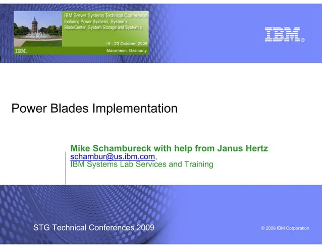 Power Blades Implementation | PPT
