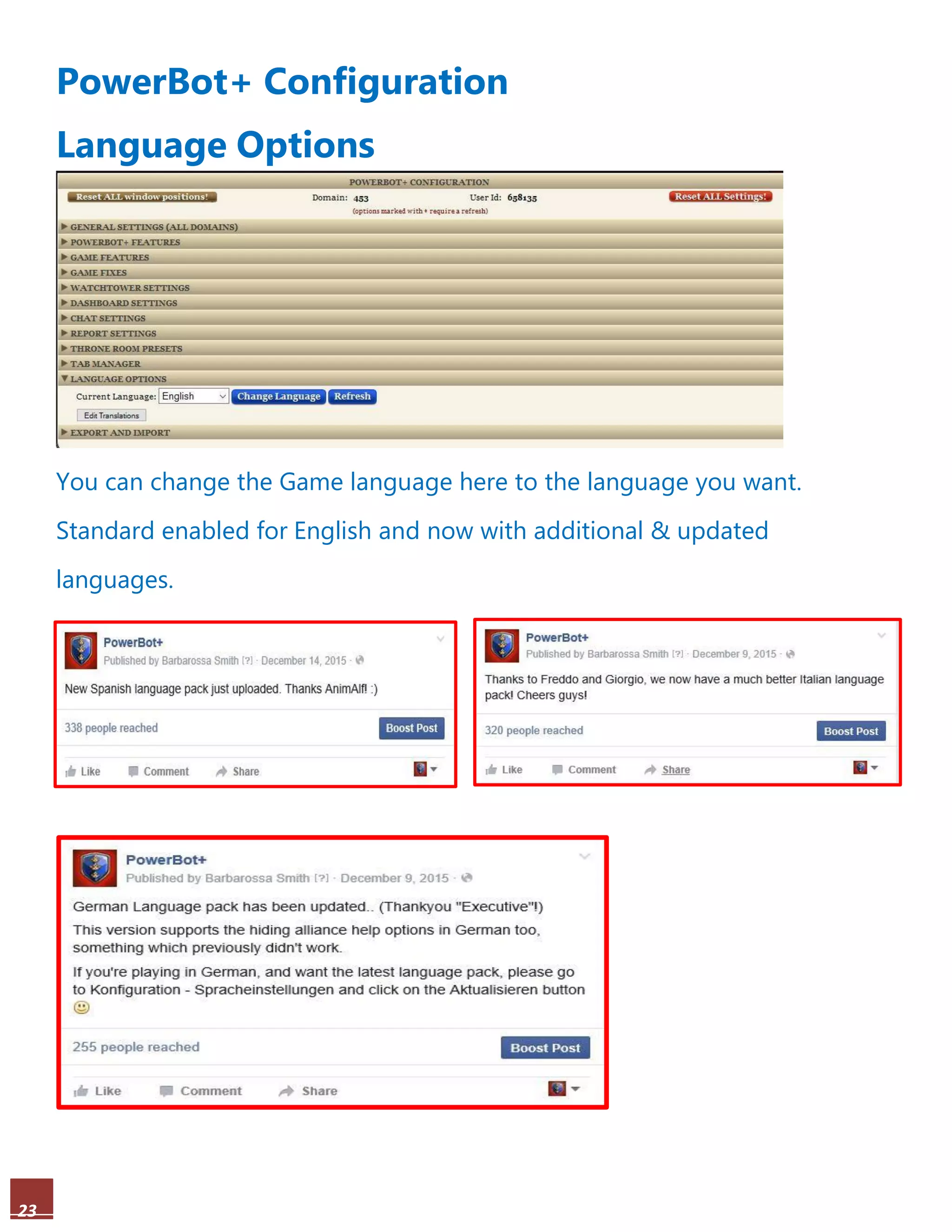 Power Bot Plus--The Whole Store | PDF
