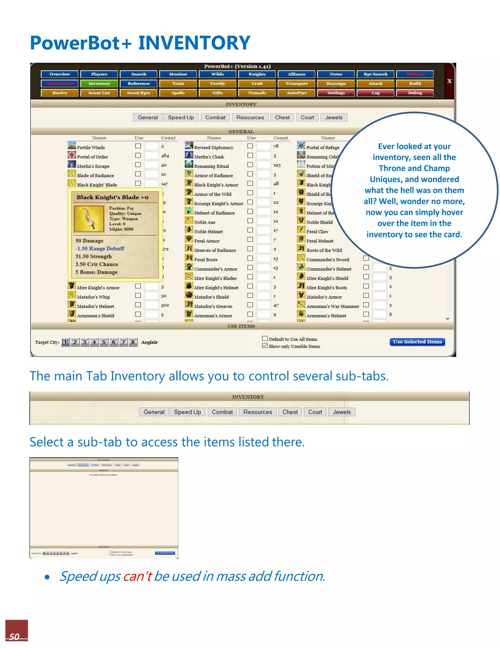 Power Bot Plus--The Whole Store | PDF