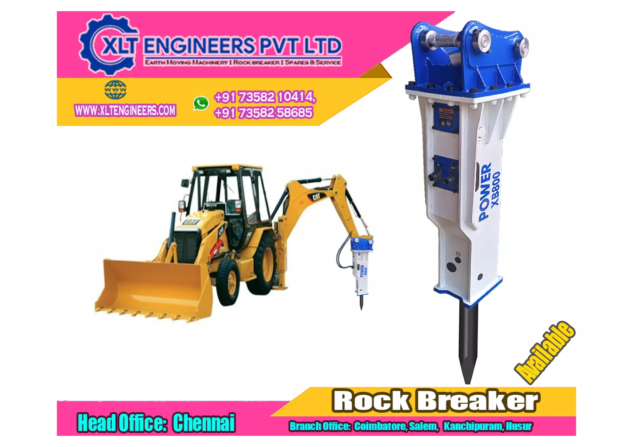 hydraulic Rock breakers for excavators | PDF