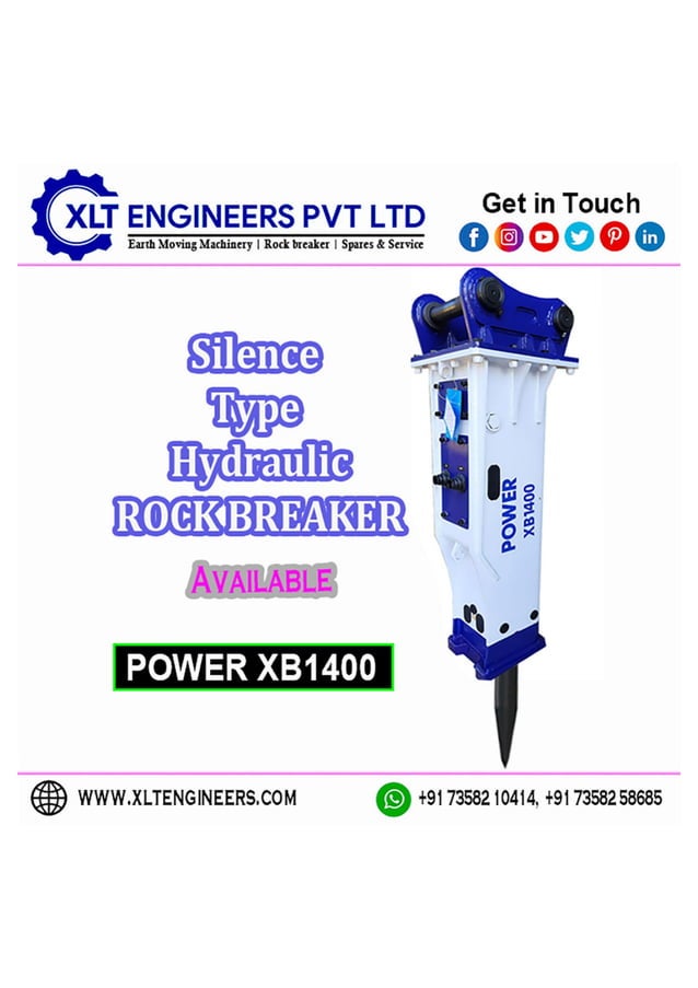 hydraulic Rock breakers for excavators | PDF