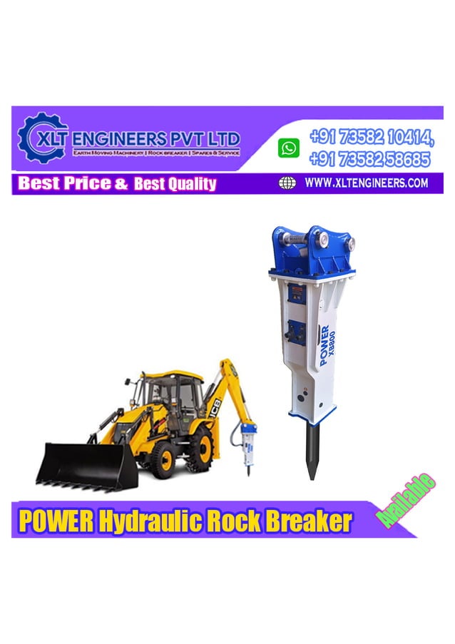 hydraulic Rock breakers for excavators | PDF