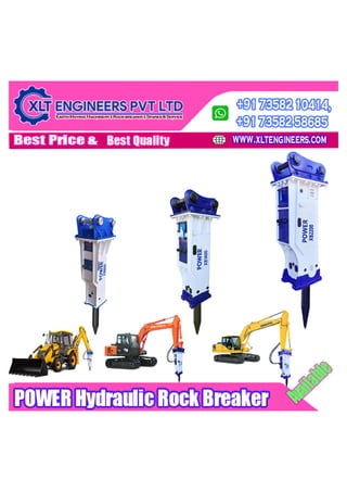 hydraulic Rock breakers for excavators | PDF