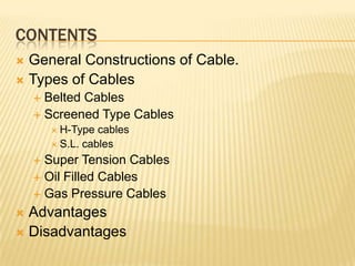Power cables | PPTX