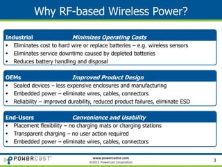 Powercast Overview - RF Energy Harvesting and Wireless Power for Micro ...