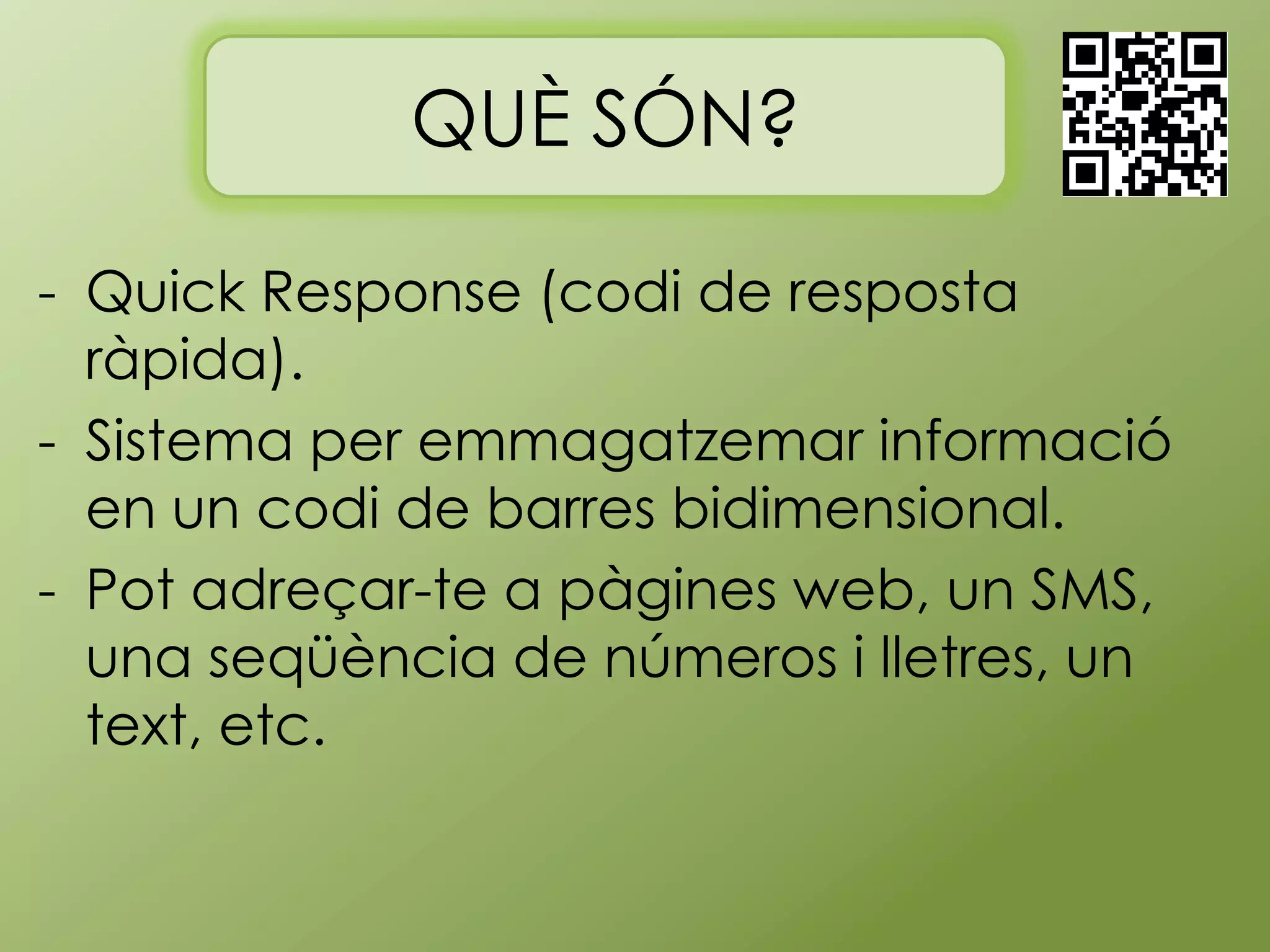 Power codis qr definitivo | PPT