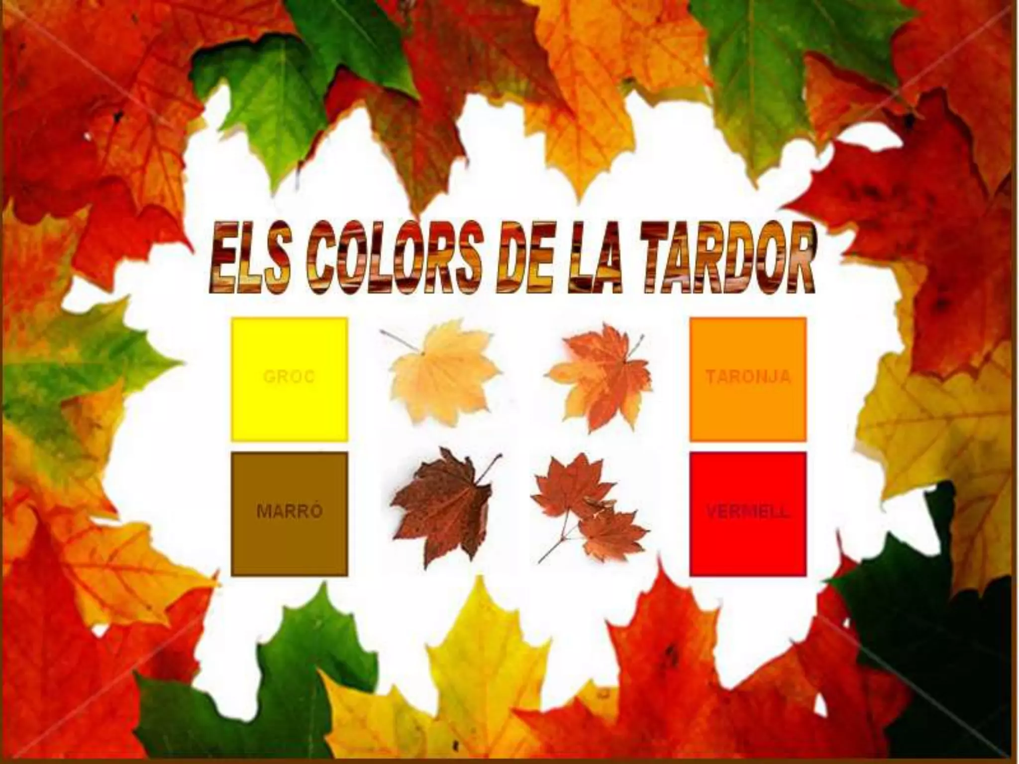 Power colors de la tardor | PPTX