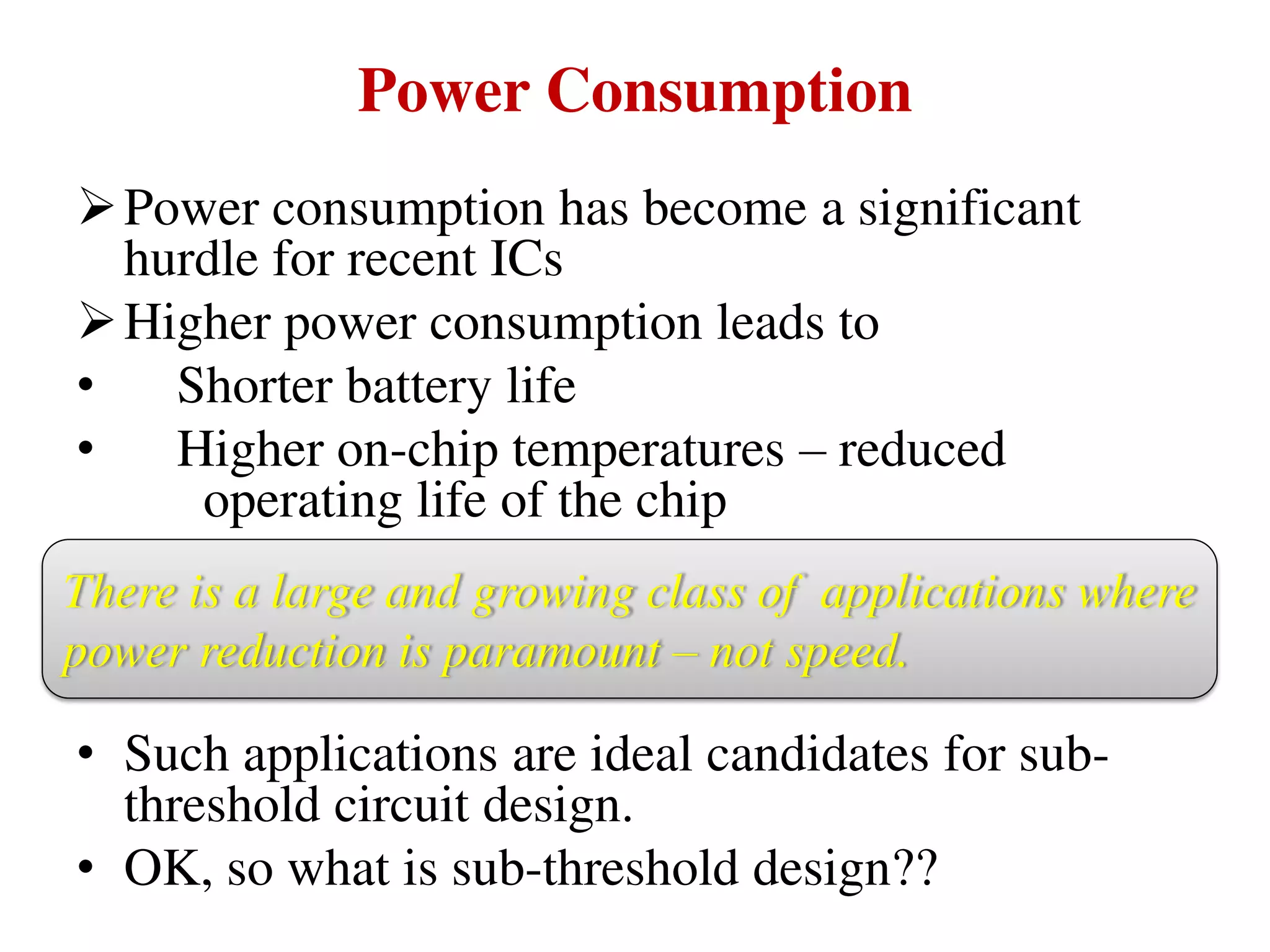 Power consumption | PDF