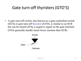 Power control devices | PPTX