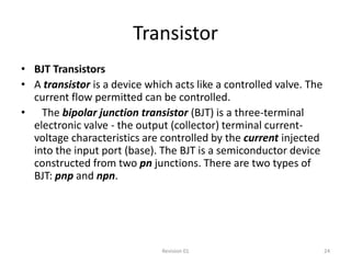 Power control devices | PPTX