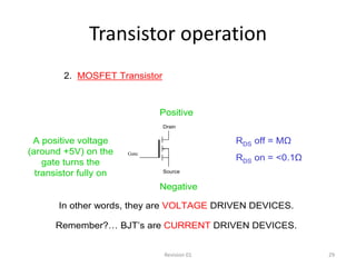 Power control devices | PPTX