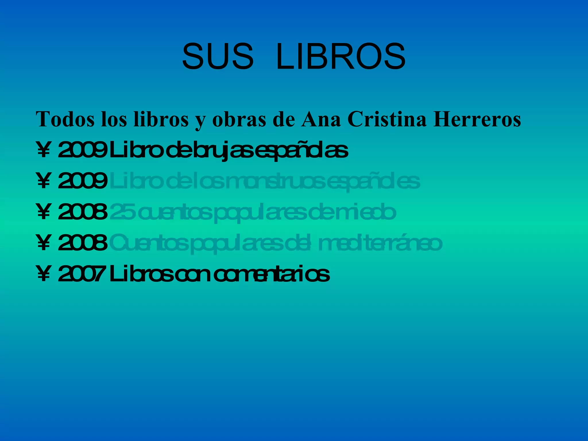 Power de ana cristina herreros | PPT