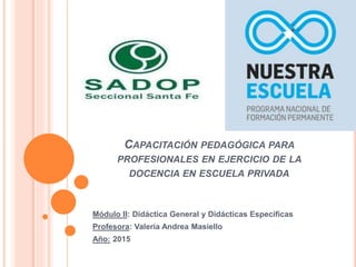 power de didactica general para docentes | PPTX