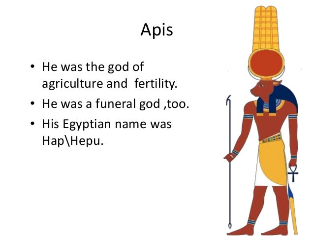 Principal Egyptian Gods