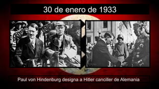 Hitler y su acceso al poder | ODP