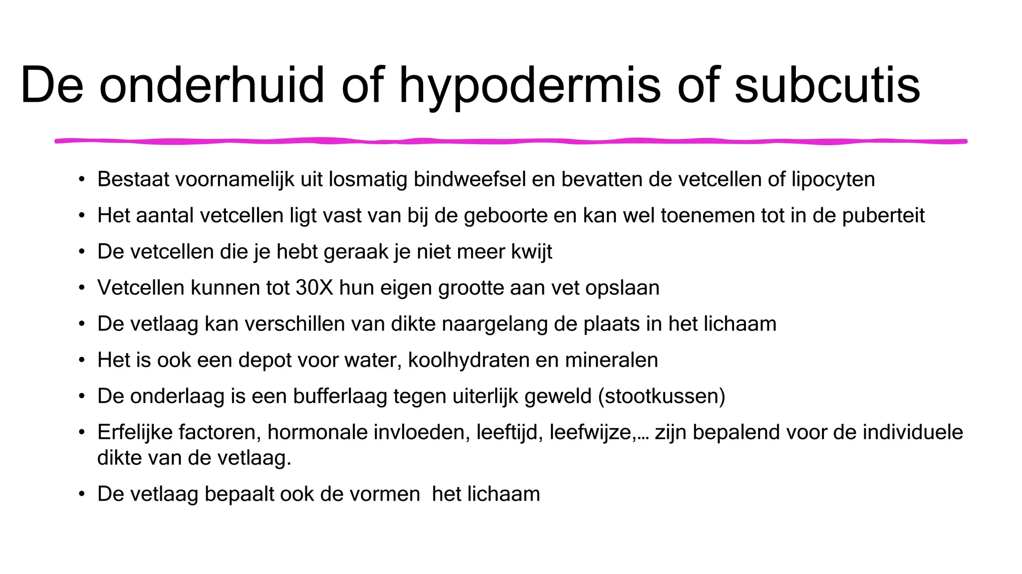 Alle basische theorie over de huid anatomy | PPTX