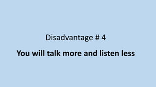 Disadvantages of power | PDF