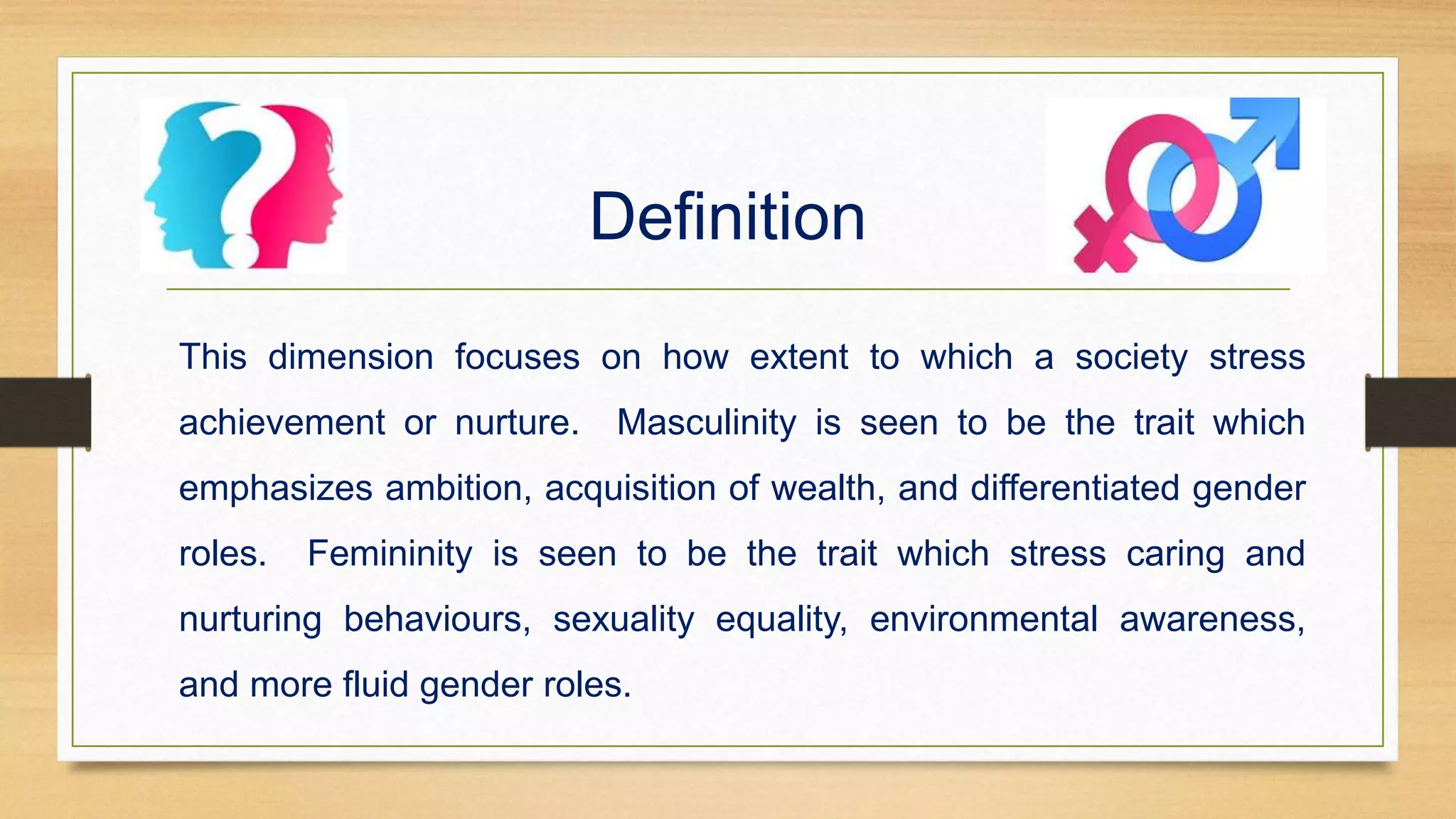 Power distance, Masculinity & feminity | PPTX