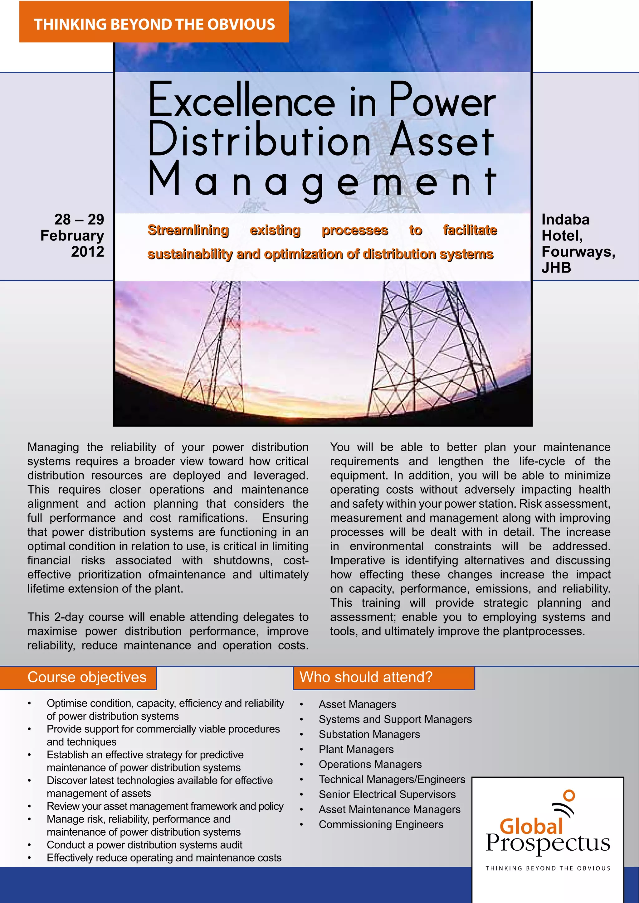 Power Distribution Asset Management 2012 | PDF | Business Utilities ...