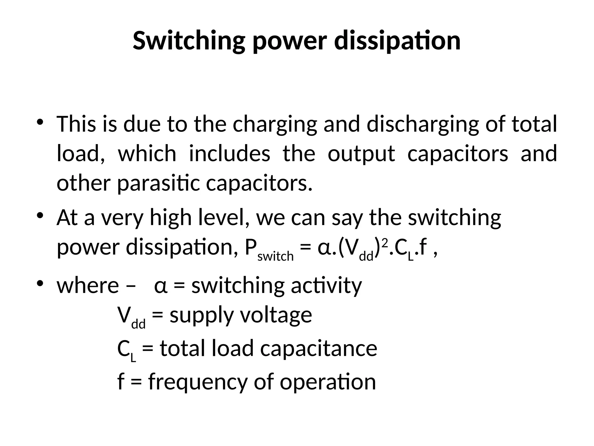Power Distribution in the vlsi structure | PPTX