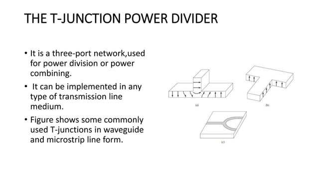 power dividers and directional couplers.pptx | Internet of Things | Internet