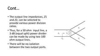 power dividers and directional couplers.pptx