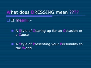 Powerdressing 090814081024-phpapp01 | PPT