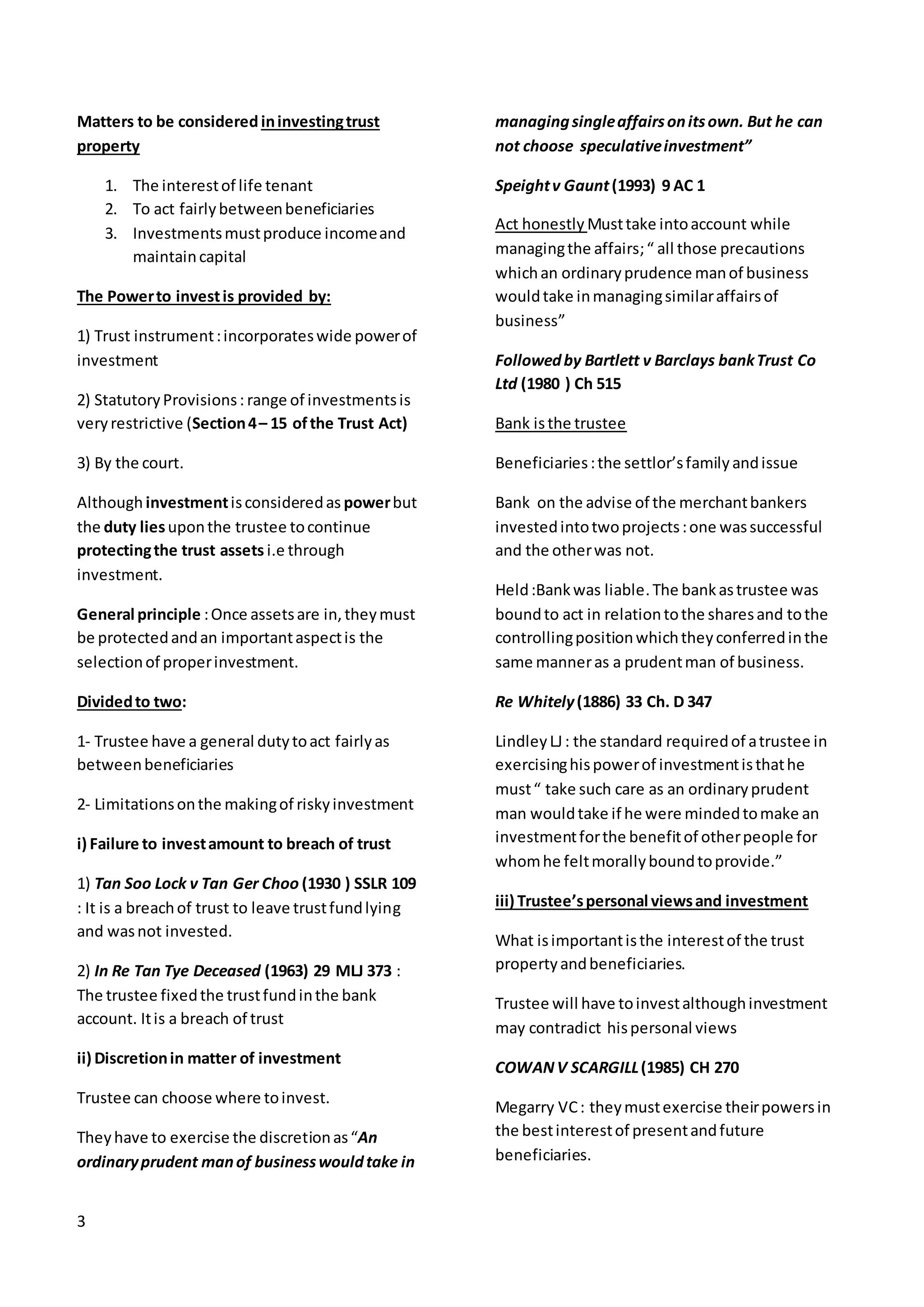 Power and duties of trustees. | DOCX