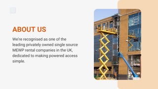 Powered access platforms | PPTX | Technology & Computing