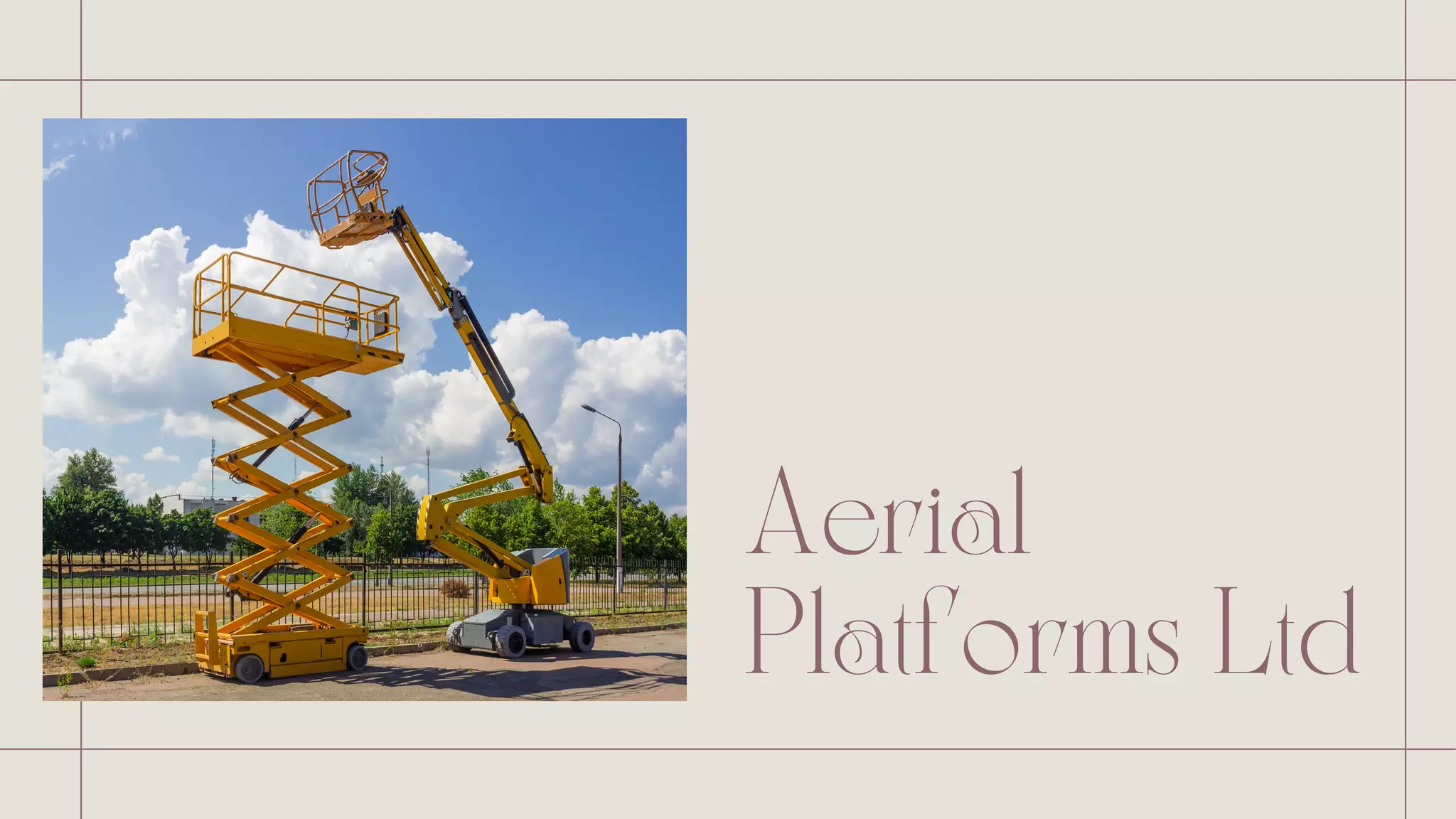 Powered access platforms | PDF