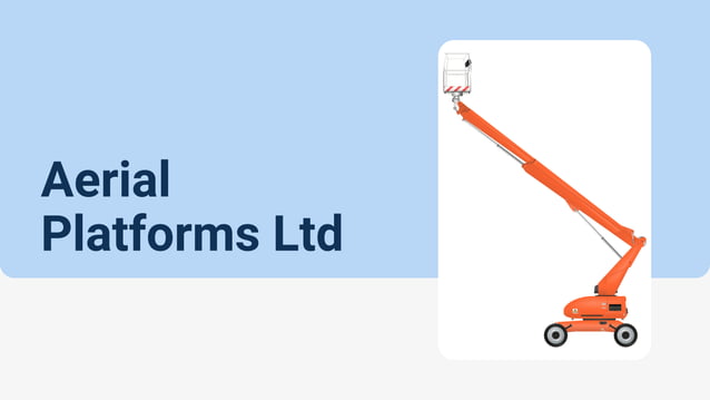 Powered access platforms | PPT