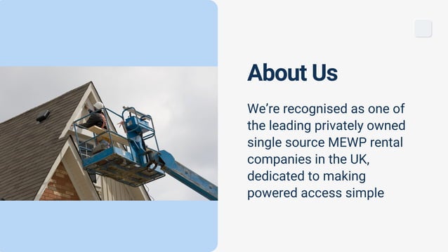 Powered access platforms | PPT