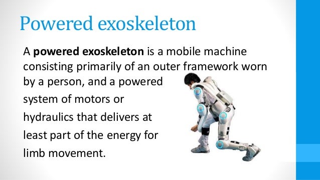 Powered exoskeleton2