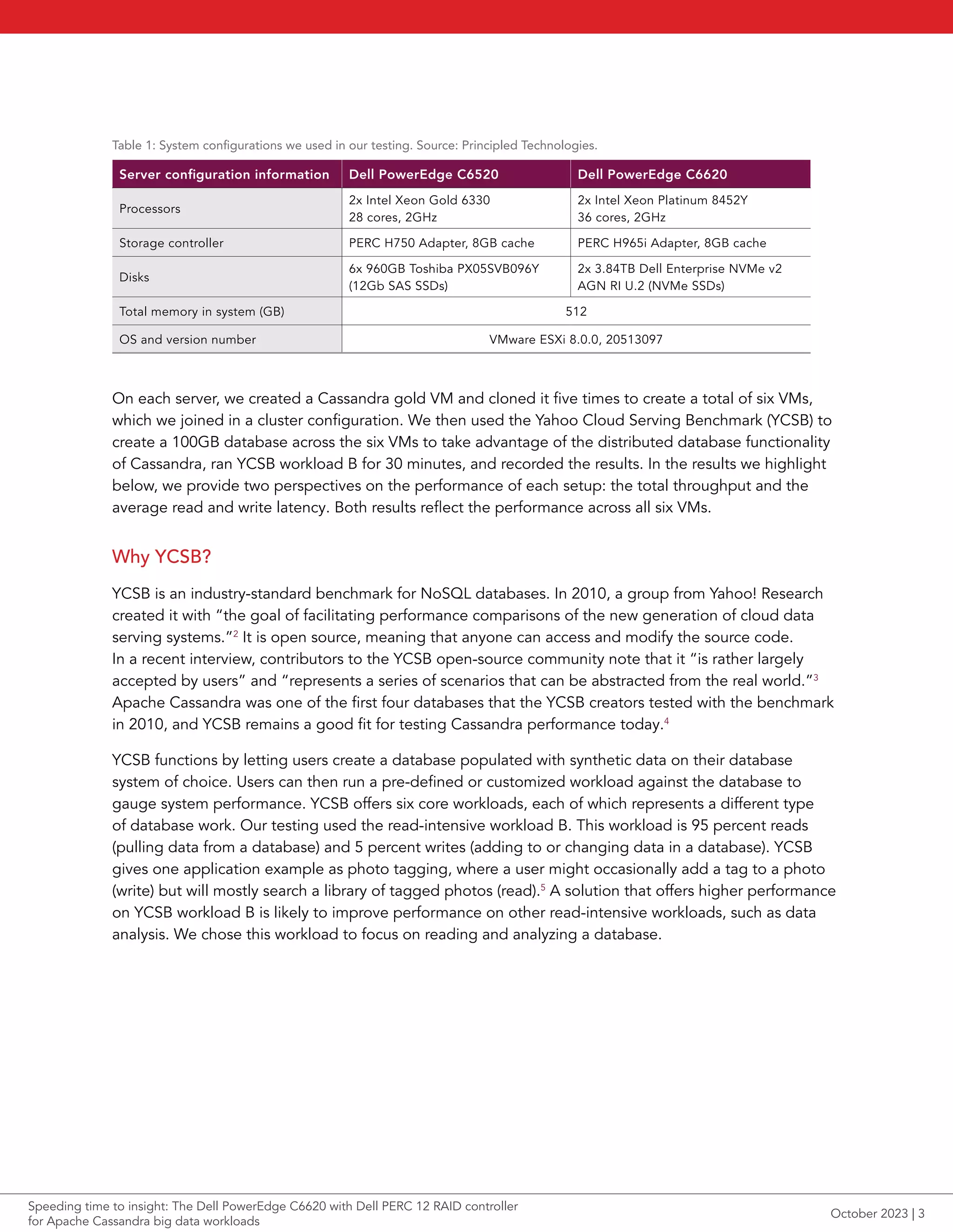 Speeding time to insight: The Dell PowerEdge C6620 with Dell PERC 12 ...