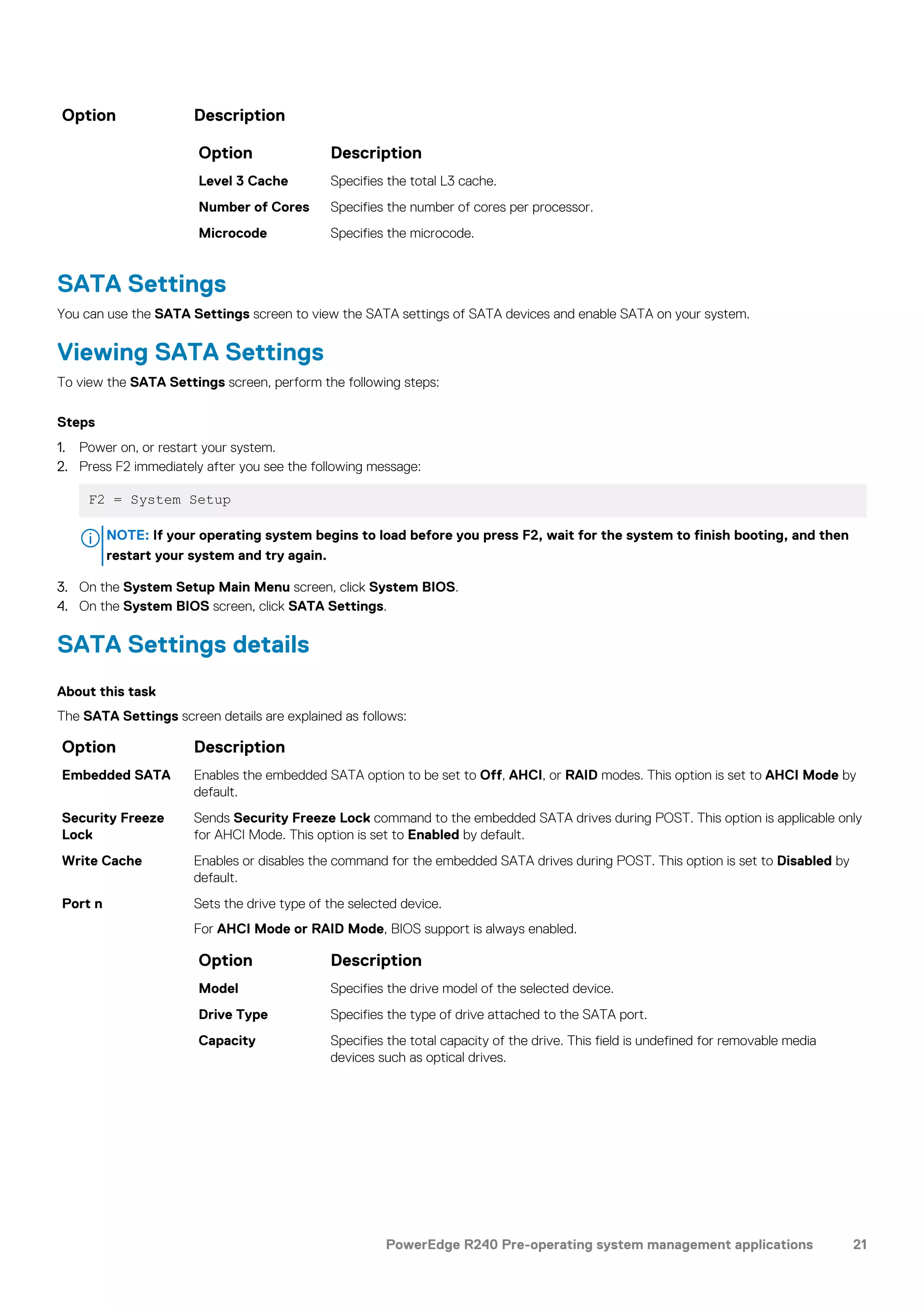 Dell EMC PowerEdge R240 Installation and Service Manual | PDF