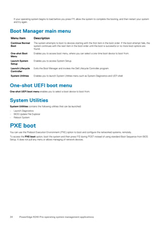 Dell EMC PowerEdge R240 Installation and Service Manual | PDF