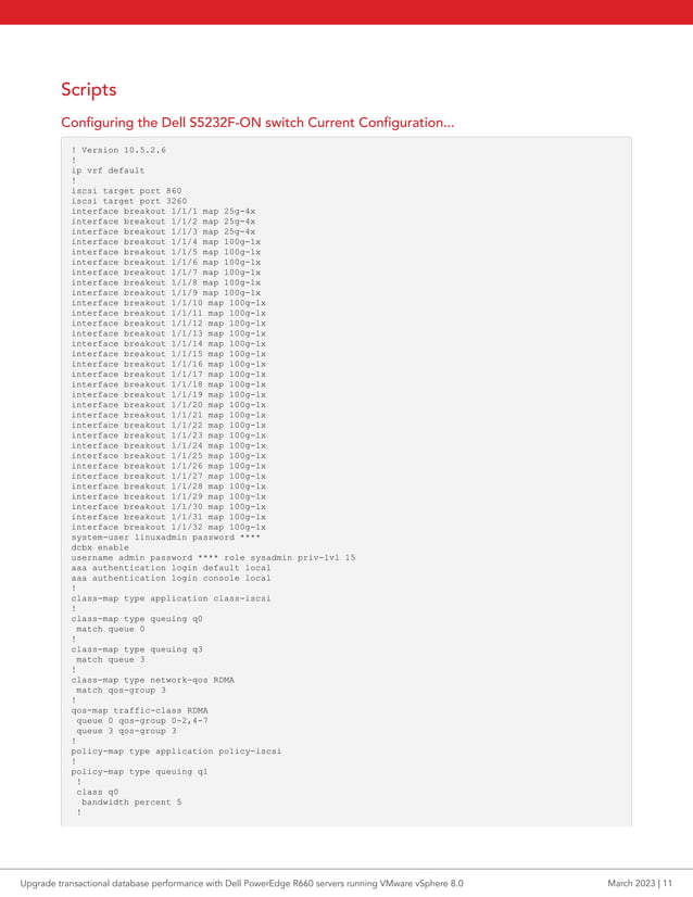 Upgrade transactional database performance with Dell PowerEdge R660 servers running VMware ...