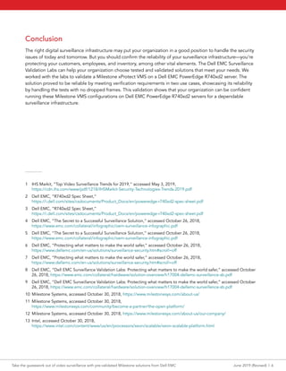 Take the guesswork out of video surveillance with pre-validated ...