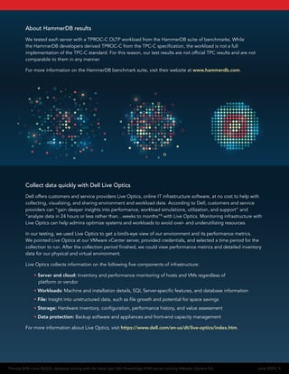 Process 84% more MySQL database activity with the latest-gen Dell ...
