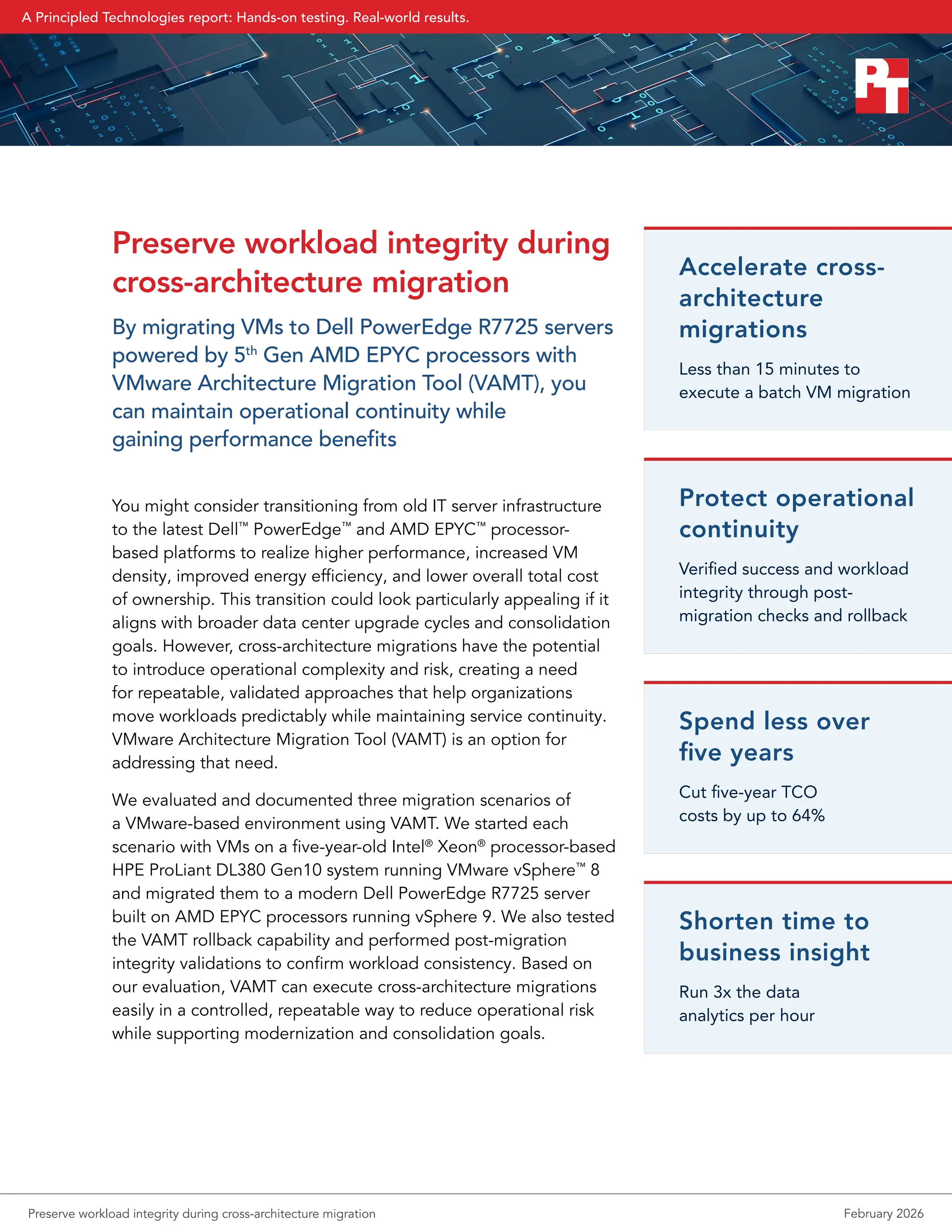 Preserve workload integrity during cross-architecture migration | PDF