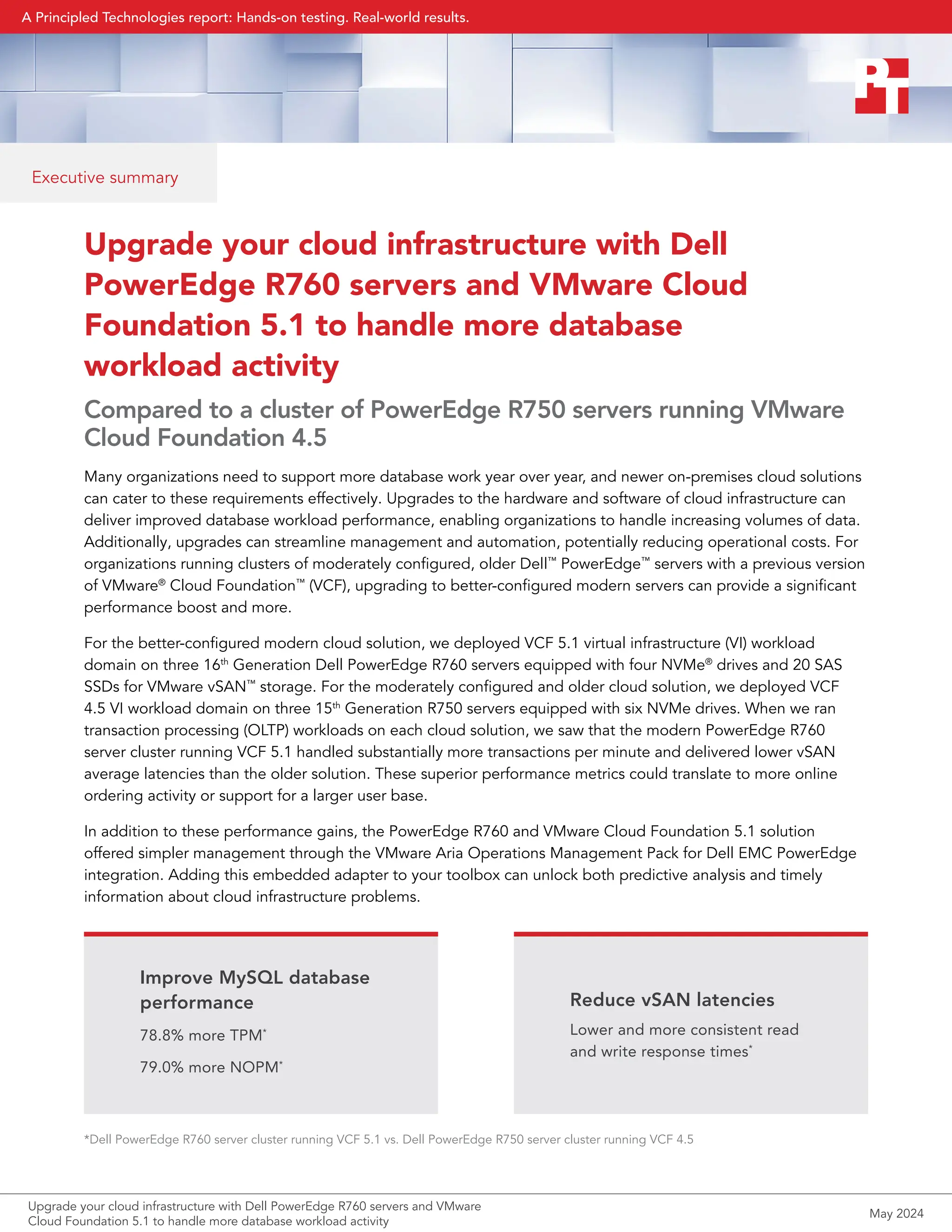 Upgrade your cloud infrastructure with Dell PowerEdge R760 servers and ...