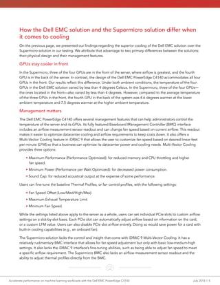 Accelerate performance on machine learning workloads with the Dell EMC ...