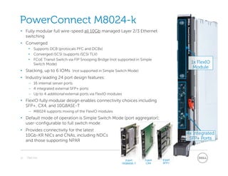 Dell PowerEdge M-Series Blades IO Guide | PDF
