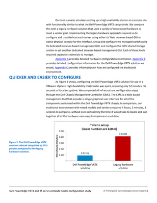 Dell PowerEdge VRTX and M-series compute nodes configuration study | PDF