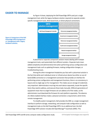 Dell PowerEdge VRTX and M-series compute nodes configuration study | PDF